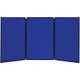 Amazon.com: Quartet Bulletin Board, Fabric, 3-Panel Display, 6' x 3 ...