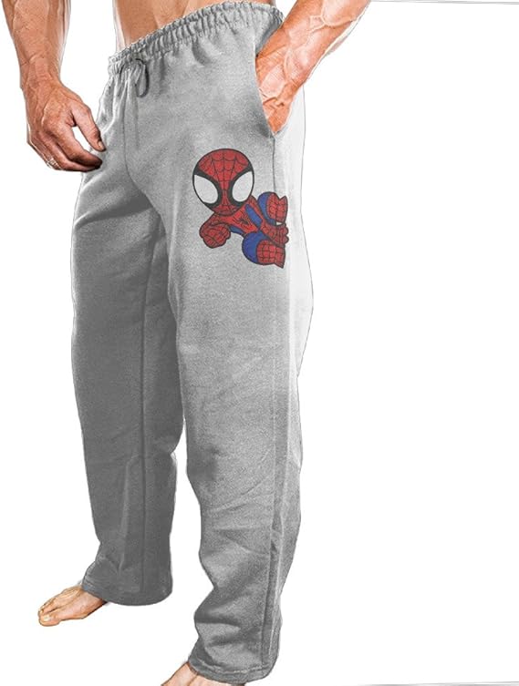 JBG Ultimate Spider-Man Workout Sweatpants For Men L Ash: Amazon.ca ...