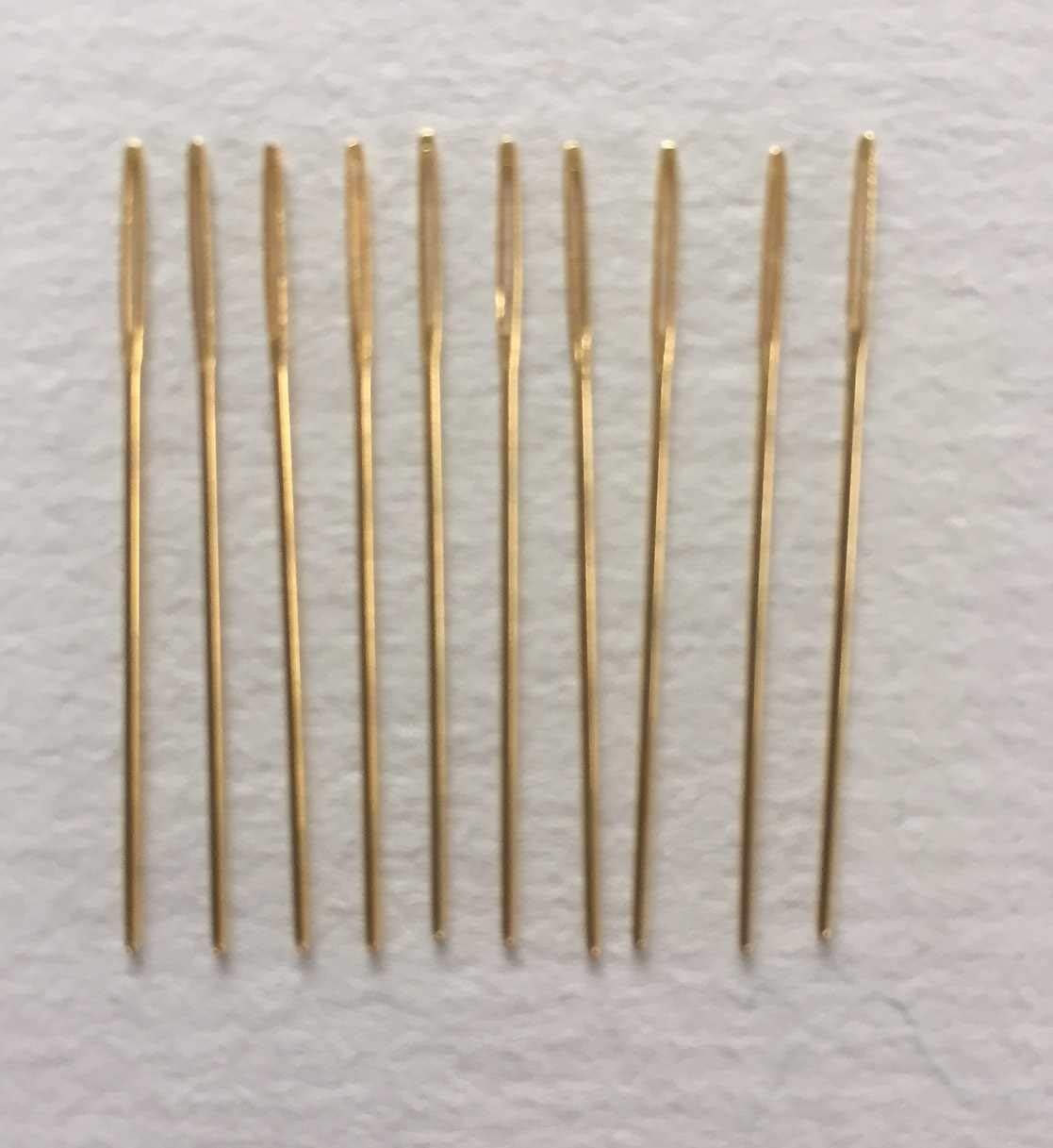 Cross Stitch Gold Plated Needles size 26 - pack of 10: Amazon.co.uk ...