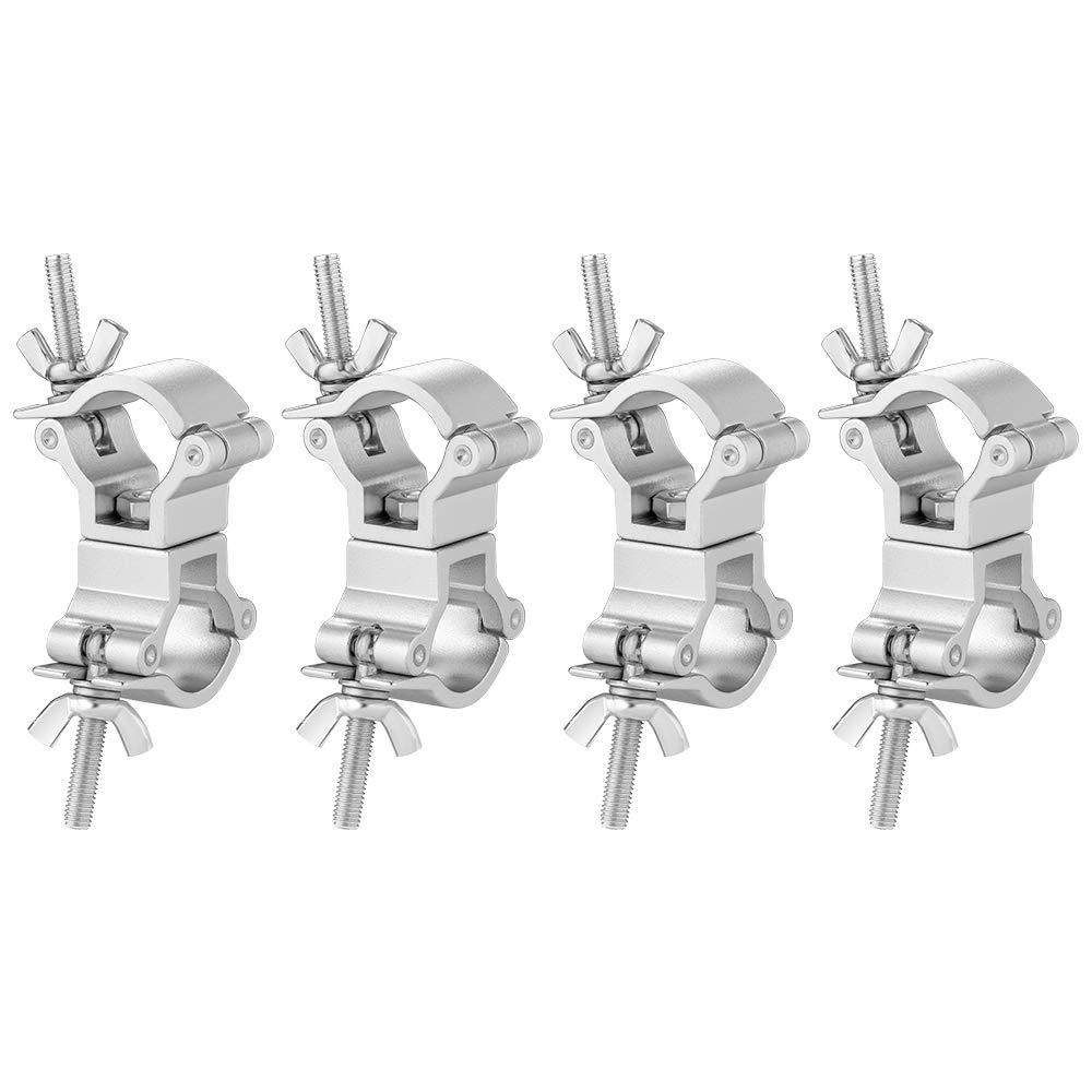 Buy 1.18-1.38 Inch Swivel Truss Clamp, 4 Pack HiLite Premium Heavy Duty ...