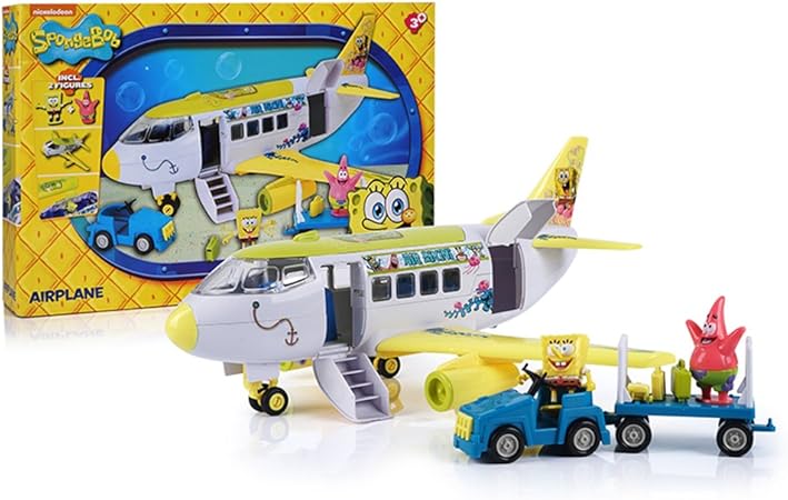 SPONGEBOB Airplane: Amazon.co.uk: Toys & Games