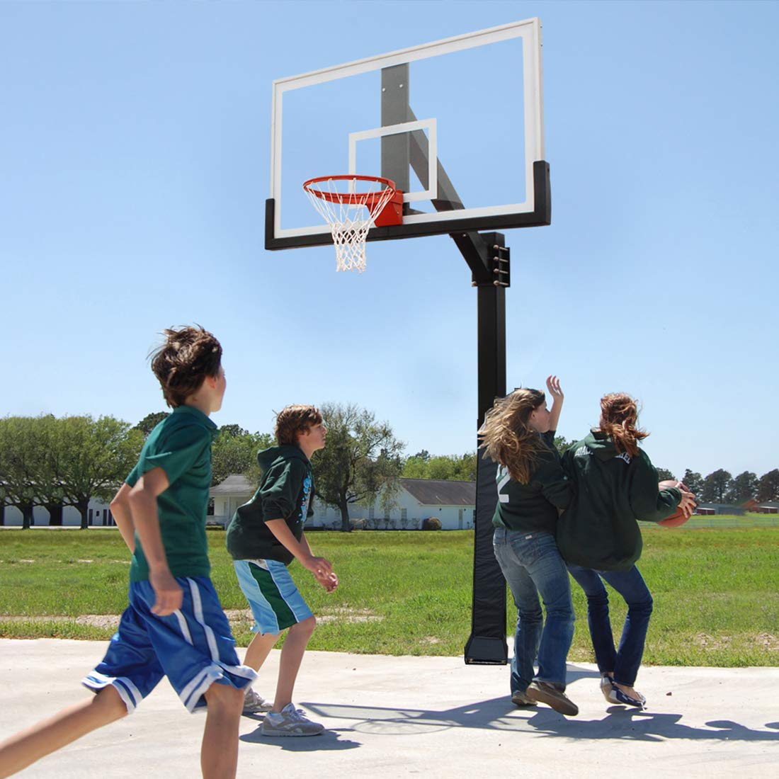 PROGOAL Breakaway Double Spring Basketball Rim, Heavy Duty Pro Slam ...