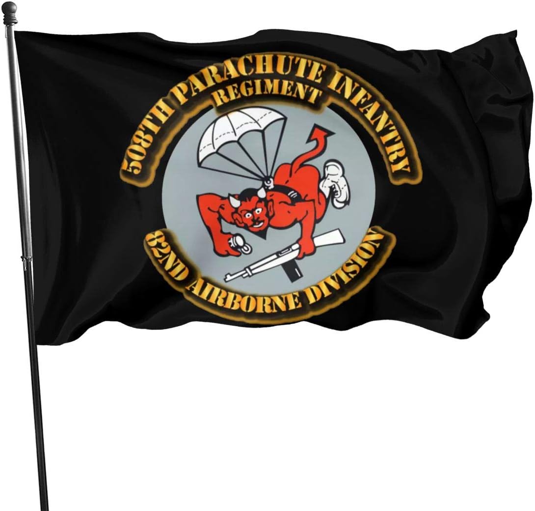 Amazon.com : 508th Parachute Infantry Regiment PIR 82nd ABN Banner ...