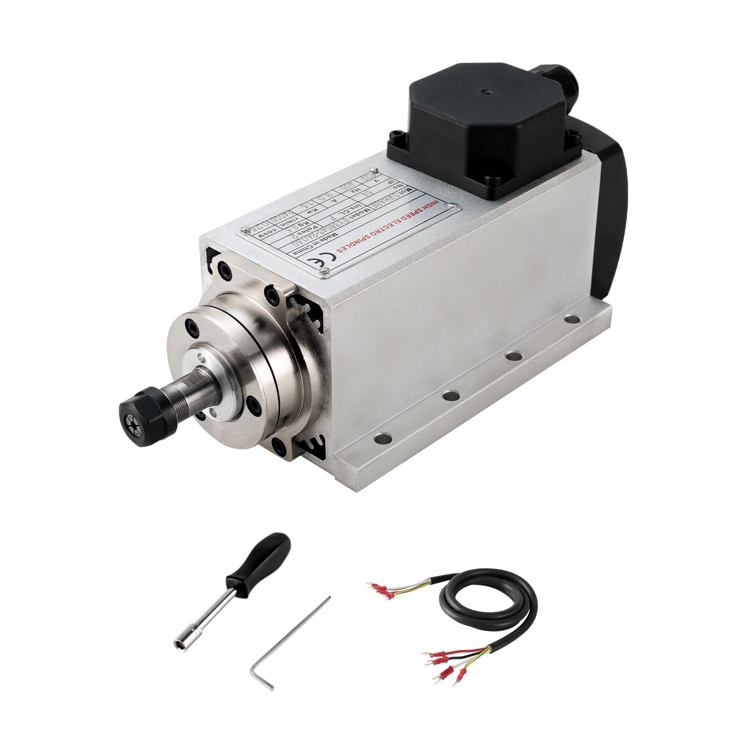 Mua CNC Spindle CNC Motor 110V 1.5KW 1500W Square Air Cooled Spindle ...