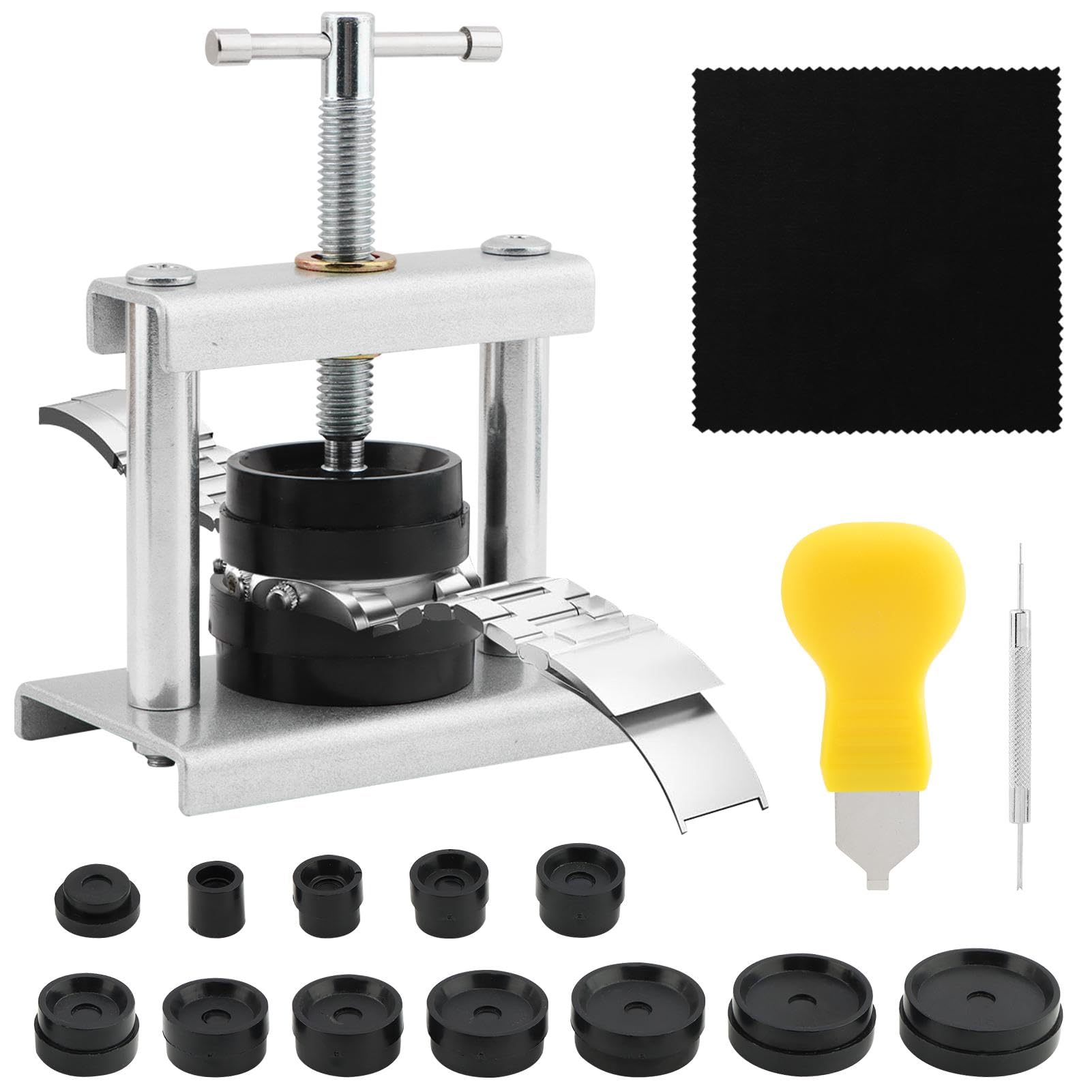 EMVANV Watch Press Tool Set, Watch Battery Replacement Tool Kit, Watch ...