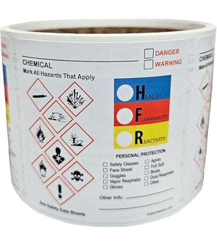Primary Label For Acetone