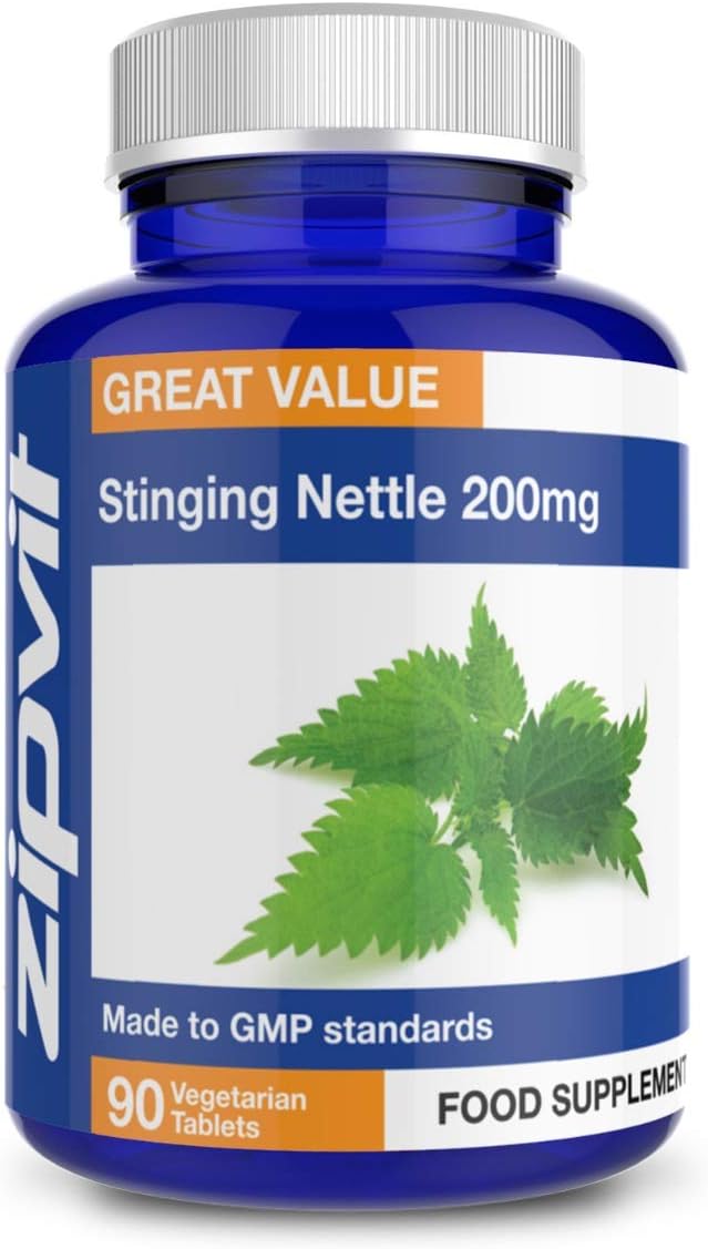 Stinging Nettle 200mg, 90 Vegetarian Tablets. Potent Antioxidant ...