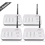 Amazon.com: Digital 3-Channel FM Wireless Intercom System for Home and ...