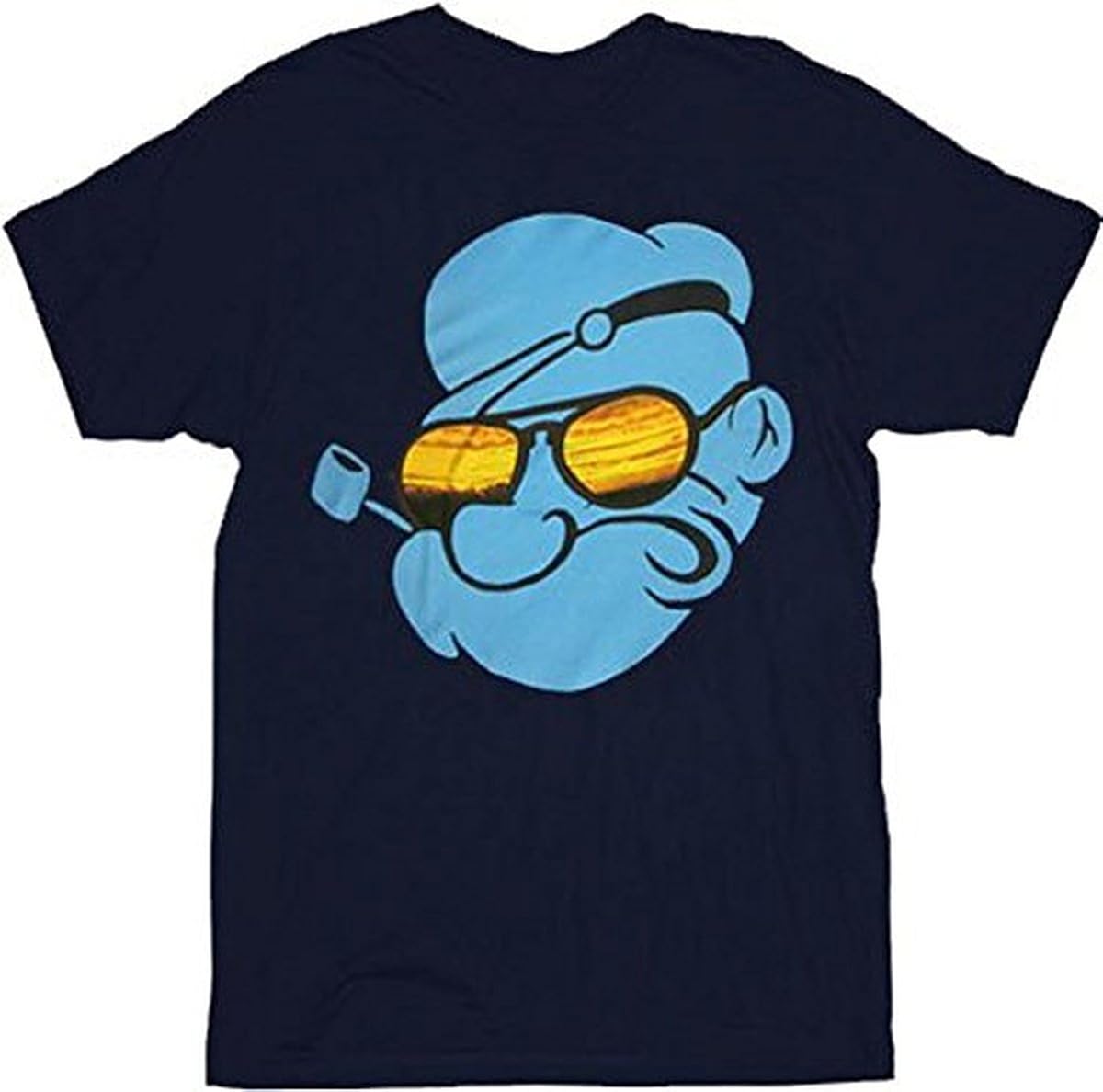 Popeye the Sailor Man Navy Adult T-shirt Tee (Adult Small): Amazon.ca ...