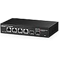 Amazon.com: Binardat 6 Port 10 Gigabit Managed Switch, 4x10G RJ45 Ethernet,Support 1G/2.5G/5G ...