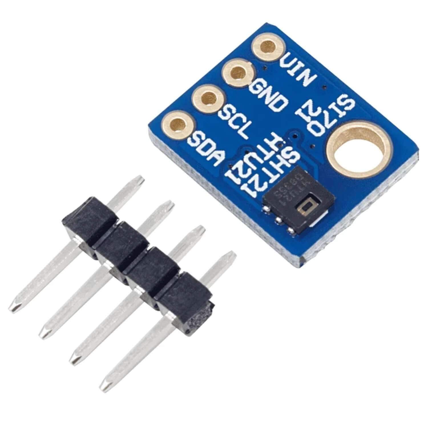 AZDelivery GY-21 HTU21 Humidity and Temperature Sensor Module SHT21 with I2C Interface ...