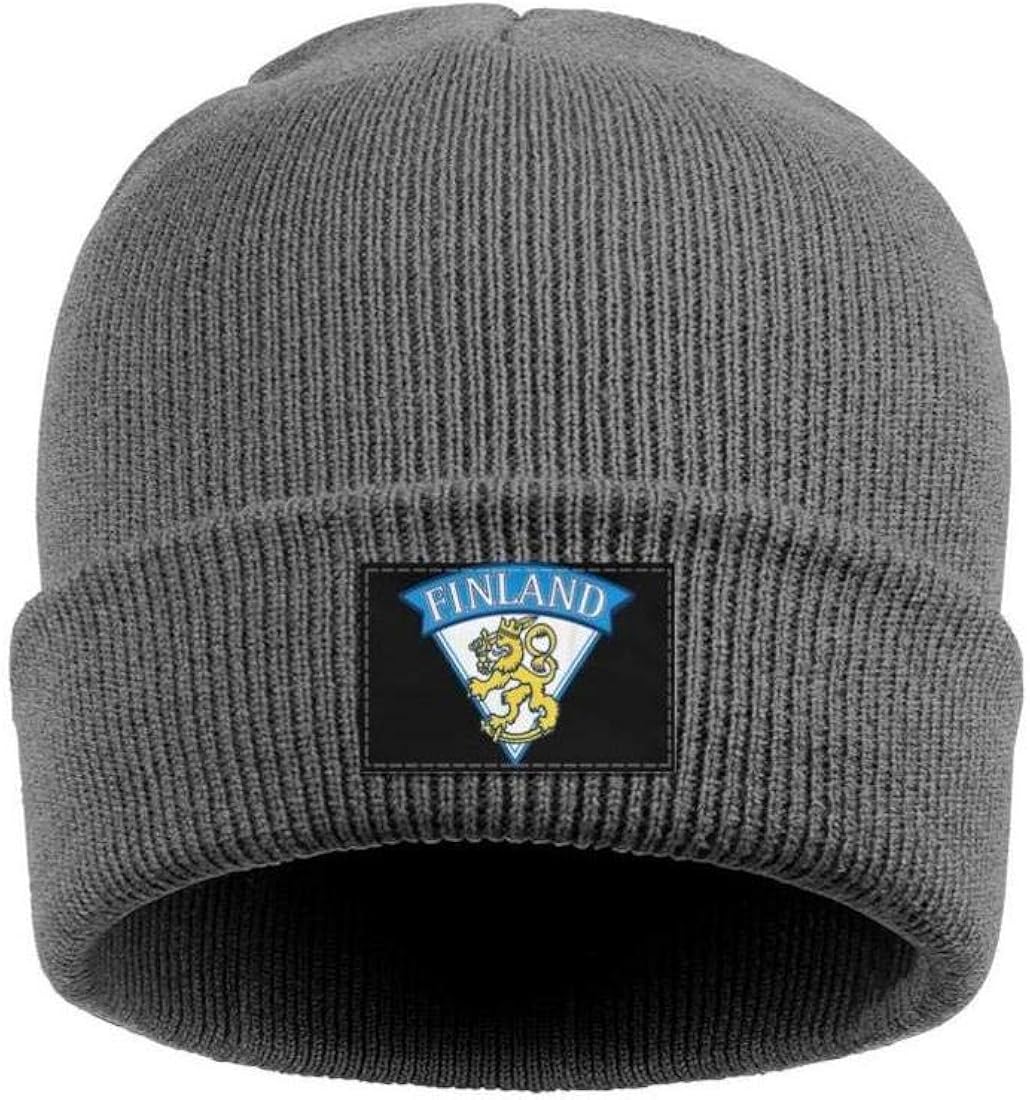 Amazon.com: coolgood Beanie Hats for Men Women's Finland-Flag-Finnish ...