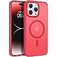 Amazon.com: BENTOBEN Magnetic for iPhone 14 Pro Case [Compatible with Magsafe] Translucent Matte ...