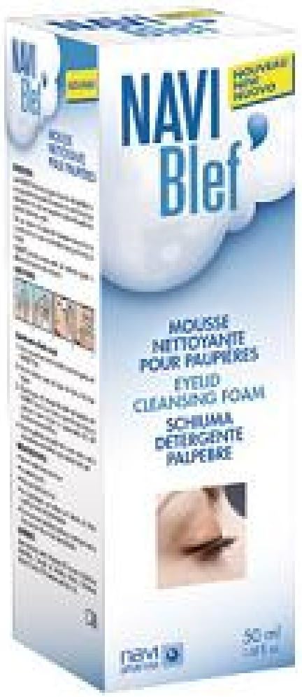 Novax Pharma Navi Blef' Eyelid Foam 50ml: Amazon.co.uk: Health & Personal Care