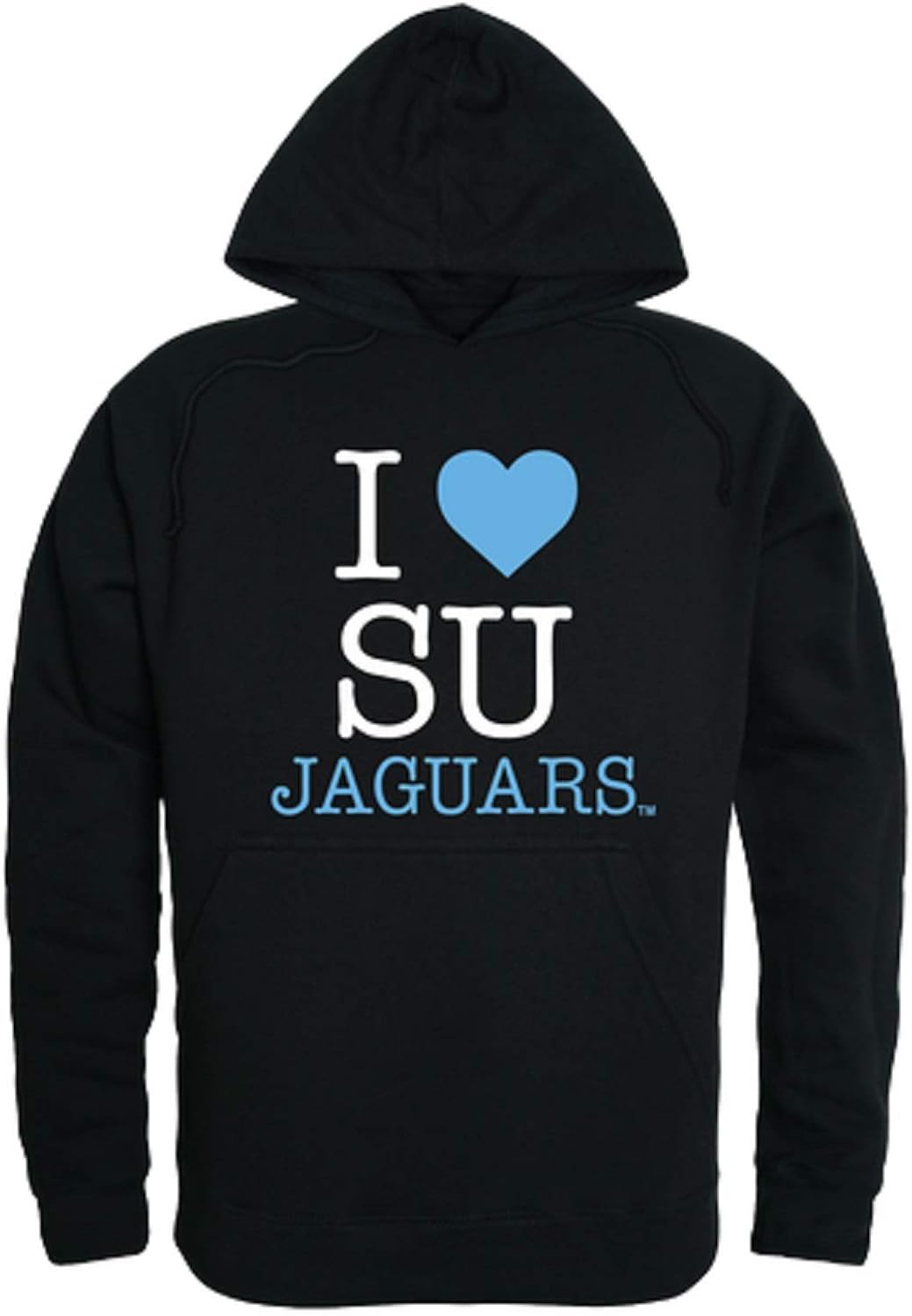Southern University Jaguars SU NCAA College I Love Hoodie Sweatshirt at ...