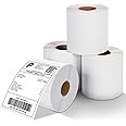 Amazon.com : AKEOFRUD 4" X 6" Thermal Shipping Labels, Commercial Grade Waterproof Stickers, 4 ...