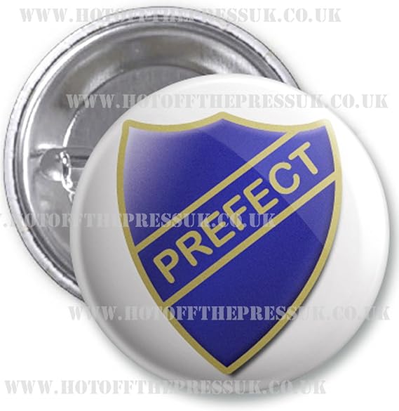 Prefect Badge 59mm pin badge: Amazon.co.uk: Toys & Games