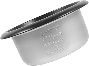Cabilock Rice Cooker Pot Replacement 1.5l Non-stick Aluminum Cooker Inner Pot for Multi-purpose ...