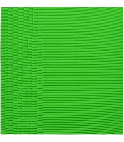 Green Corrugated Cardboard Roll