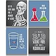 Amazon.com: Science Pun Room Decor - Set of 4 Classroom Supplies ...