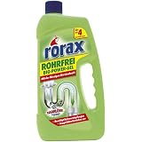 Rorax Rohrfrei Bio-Power-Gel, 2er Pack (2 x 1 l): Amazon.de: Drogerie ...