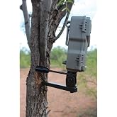 Amazon.com: HME T-Post Trail Camera Holder | Compact Sturdy Adjustable ...