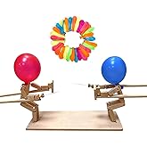 Amazon.com: Balloon Bamboo Man Battle Game Assembled - Whack a Balloon ...