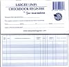 Larger Lines Check Registers for Personal Checkbook - Low Vision Easy ...