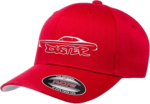 Plymouth Duster Outline Design Flexfit 6277 Athletic Baseball Fitted ...