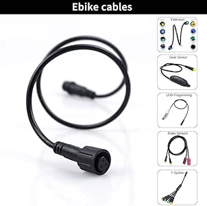 Amazon.com : BAFANG eBike 24 inch Speedometer Cable Extension for 8fun ...