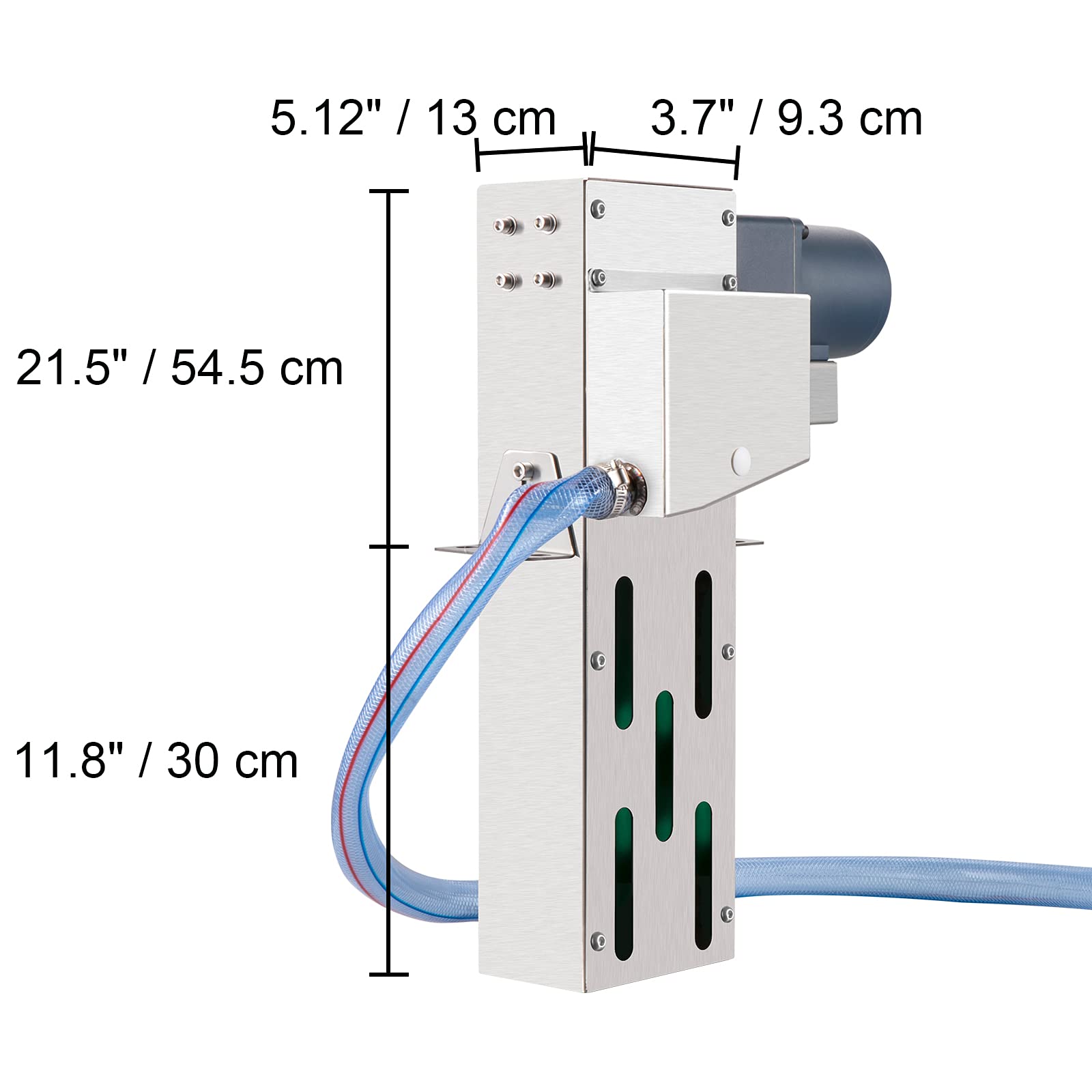 VEVOR Belt Oil Skimmer 9" Tramp Oil Skimmer Oil Skimmer CNC With 2.8 ...