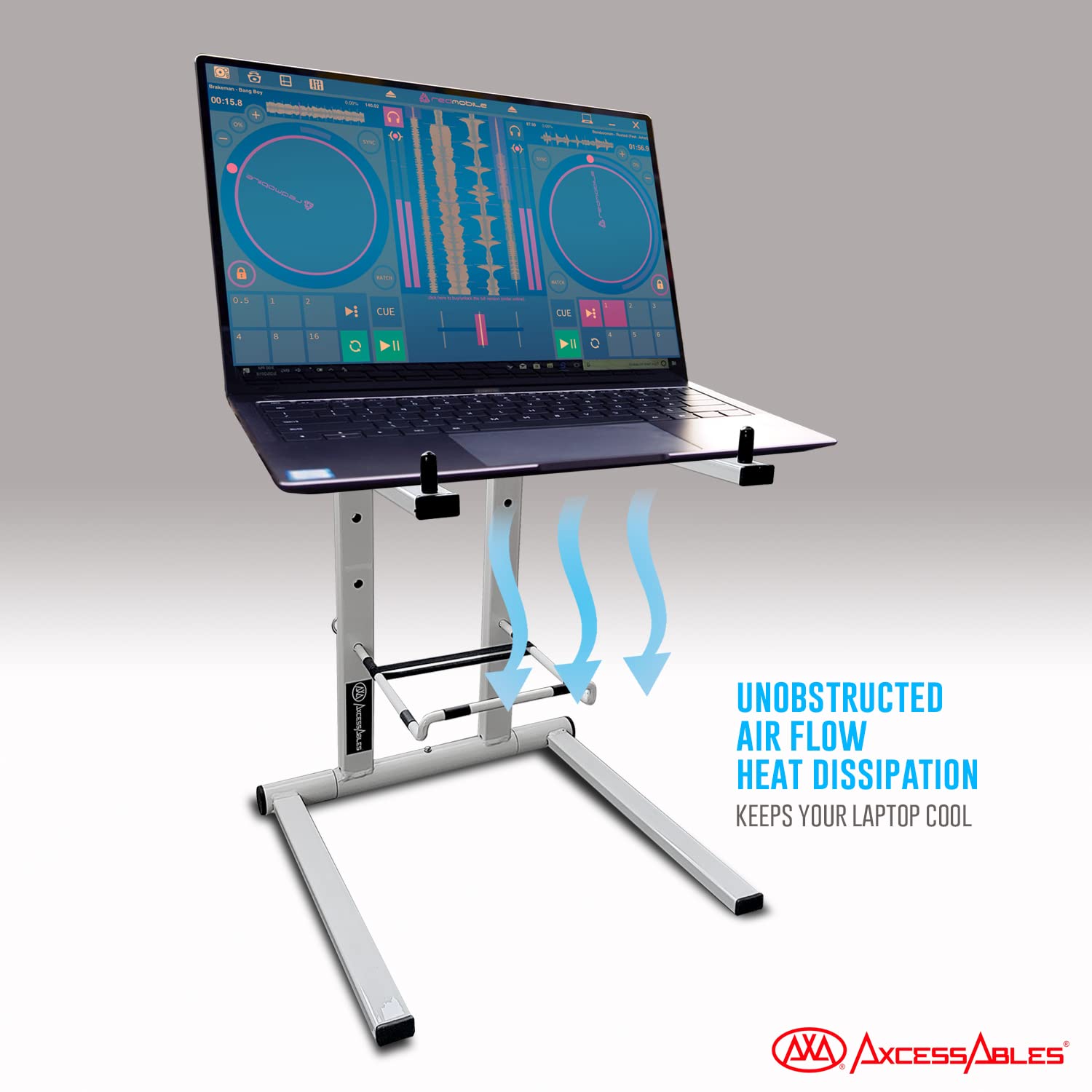 Mua AxcessAbles Portable Folding Laptop Stand with Bag | Elevated ...