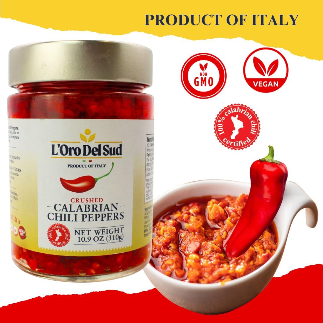 Mua Crushed Calabrian Chili Peppers Paste, 9.8 oz (280 g) Spread ...