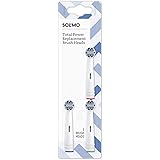 Amazon.com : Amazon Brand - Solimo Sonic Replacement Brush Heads, 2 ...