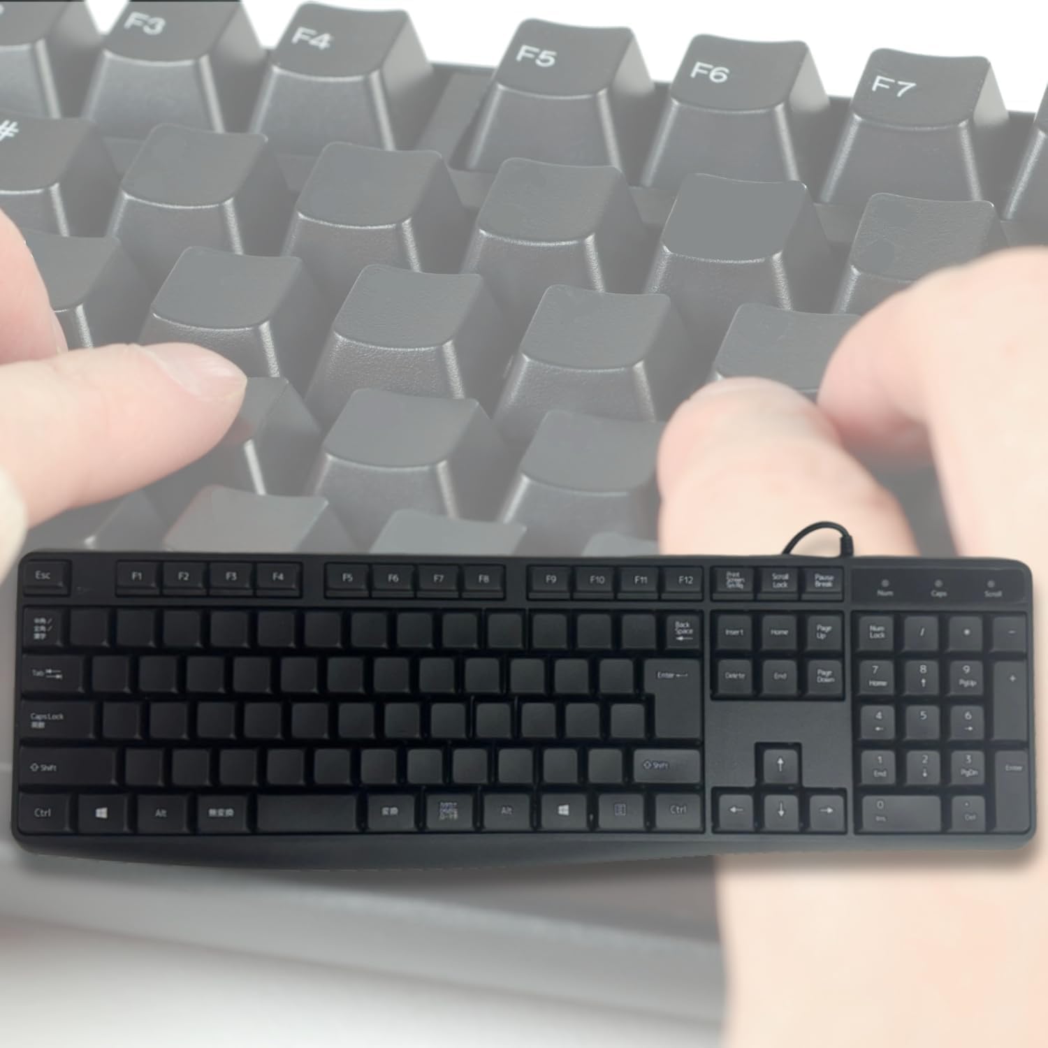 Mua Unprinted (Non-Engraved) Keyboard Perfect for Practice Touch Typing ...