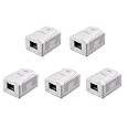 Amazon.com: Cable Matters UL Listed Cat6 5-Pack RJ45 Surface Mount Box ...