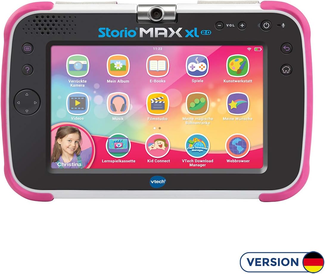VTech Storio MAX XL 2.0 - Electrónica para niños (Kids tablet, Rosa, 4 ...