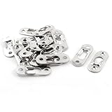 10x Keyhole hanger METAL Round recessed insert plates/hangers KD ...