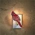 Amazon.com: Red Cardinal Bird Night Light Stained Glass: Home Improvement
