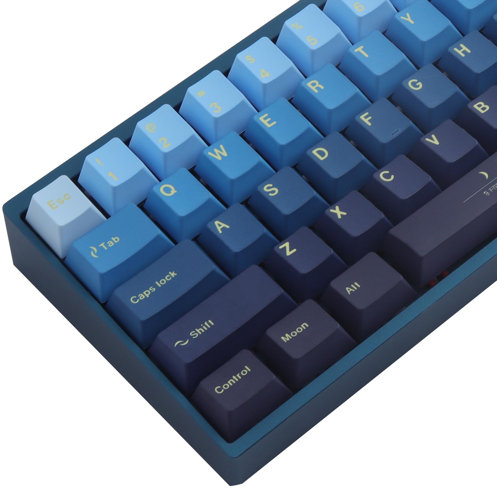 Mua JOMKIZ PBT Keycaps, 134 Keys Dye Sublimation Cherry Profile Keycaps ...