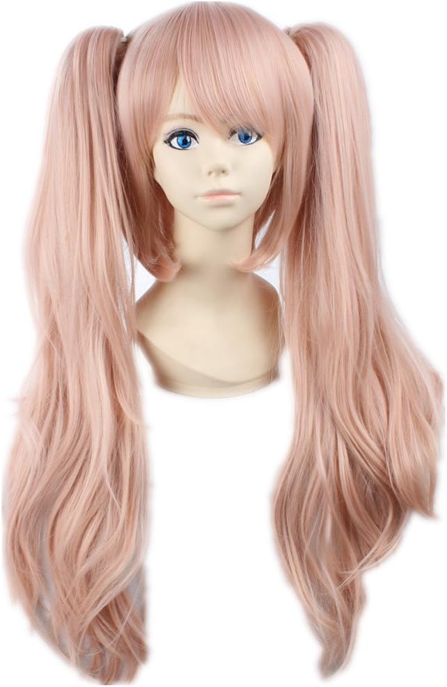 Tqglobal Enoshima Junko Dangan Ronpa Zero Long Brown Pigtails Anime ...