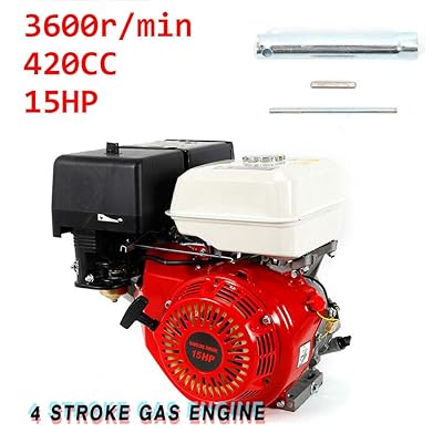 Buy TBvechi Gas Engine, 15 HP 4 Stroke Gas Engine OHV Single Cylinder ...