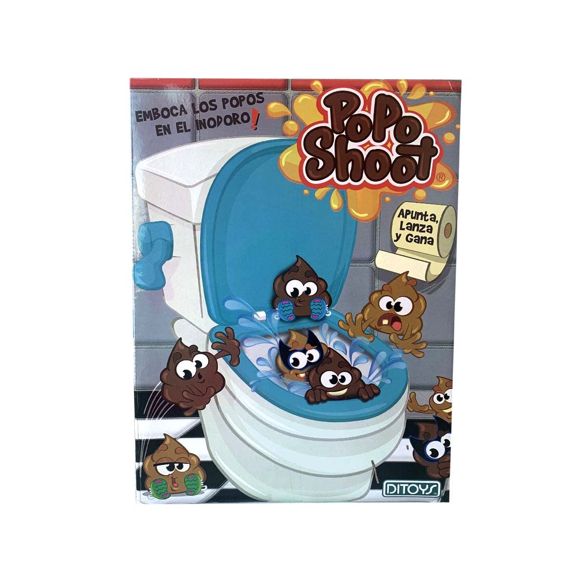 Mua DITOYS Poop Shoot Game | Fun Toys for Kids | Includes Toilet, 12 ...