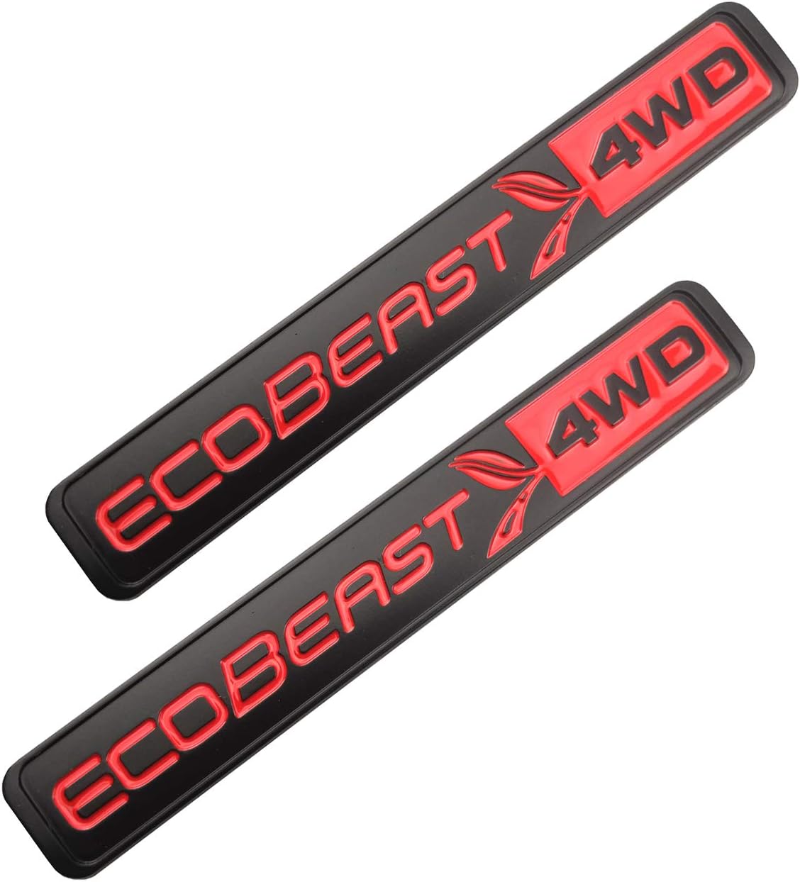 Amazon.com: 2pcs New ECOBEAST 4WD Badges Emblem 3D Nameplate Door ...