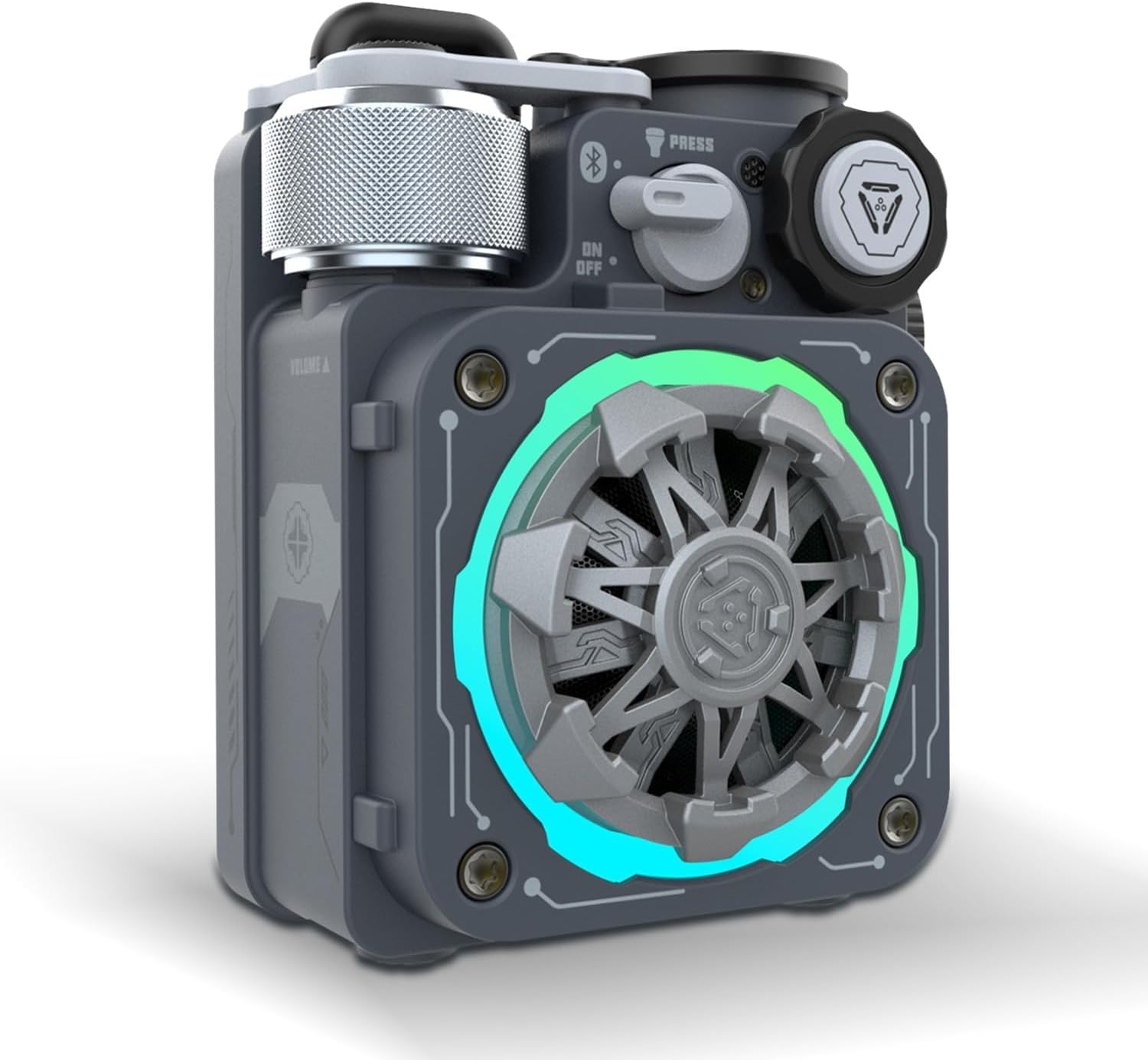 Muzen Cyber Cube-Pro Bluetooth Speaker, Bluetooth 5.0, Portable Speaker ...