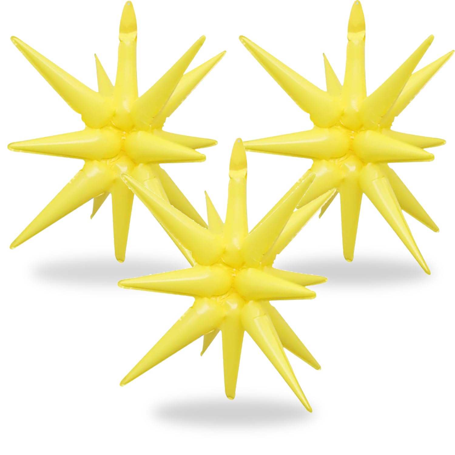 Yellow Star Balloons Birthday Balloons Wedding Balloon Conjoined Star ...