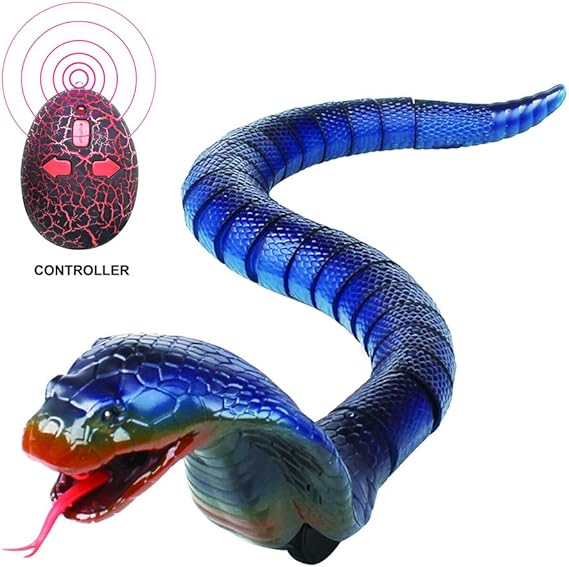 Remote Control Snake Toys, Realistic Naja Cobra Toy Chargeable Lifelike ...