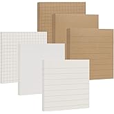Amazon.com : NatureTouch Sticky Notes 6 Packs, 3 x 3 Inches Adhesive ...