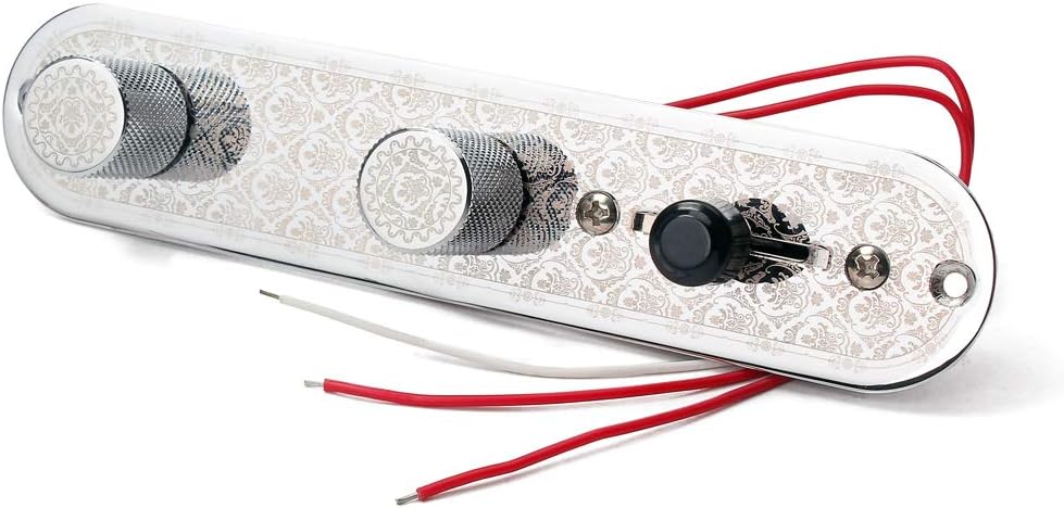 Alnicov Fully Loaded Control Plate Pre-Wired 3-Way Control Plate With ...