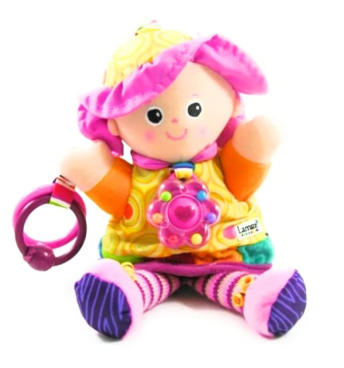 Lamaze My Friend Emily Take Along Doll New Discovery Baby Stroller Toy ...